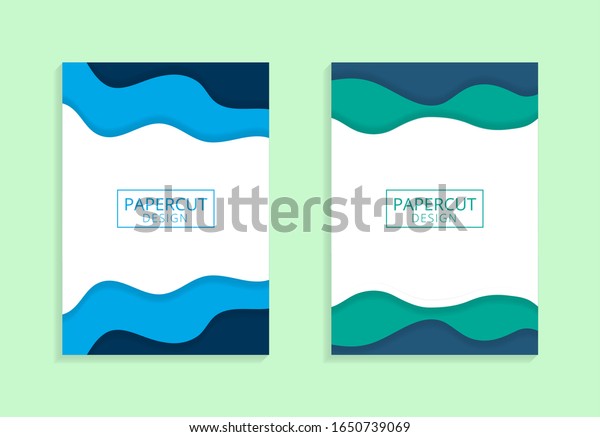 Abstract Cover A4 Poster Background Design Stock Vector (Royalty Free ...
