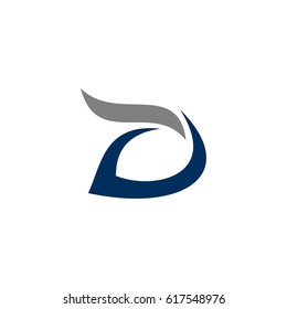 Abstract Letter Illustration Vector Design Template Stock Vector ...