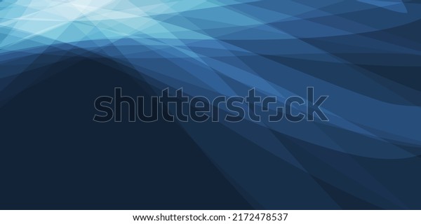 Abstract Dark Blue Header Template Futuristic Stock Vector (Royalty ...