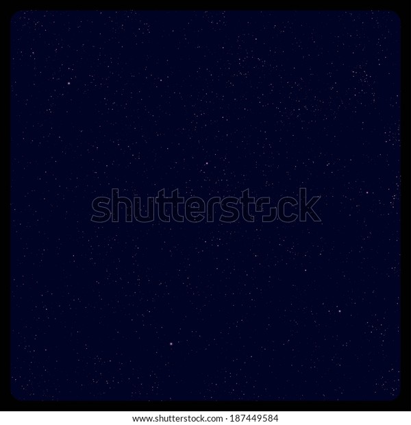 Abstract Dark Blue Starfield Background Stock Vector (Royalty Free ...
