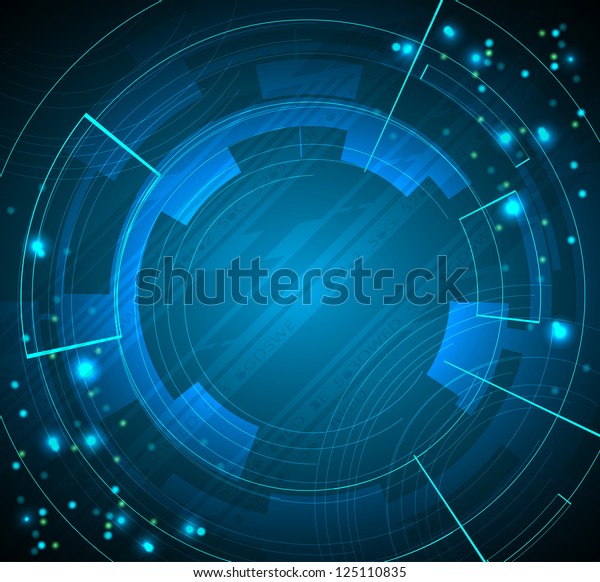 Abstract Dark Technology Business Background Stock Vector (Royalty Free ...