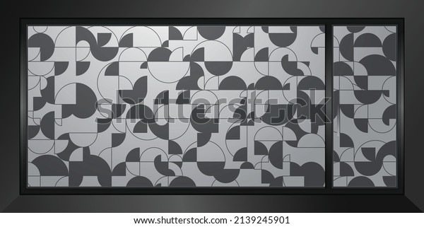 Abstract Design Glass Graphics Glass Graphics Stock Vector (Royalty ...