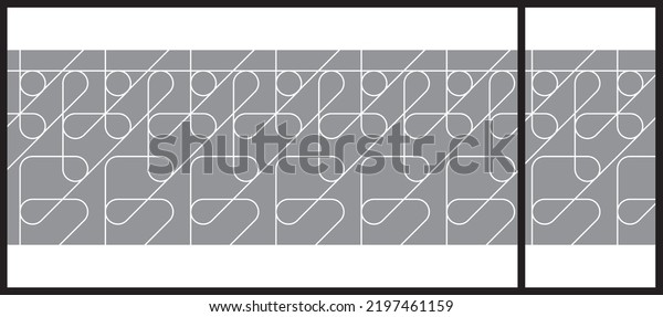 Abstract Design Glass Wall Graphics Glass Stock Vector (Royalty Free ...