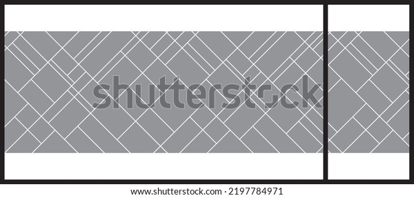 Abstract Design Glass Wall Graphics Glass Stock Vector (Royalty Free ...