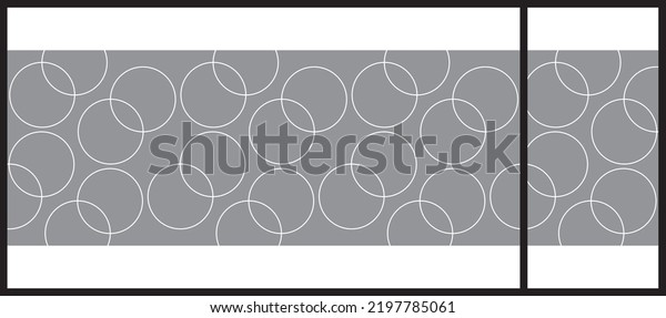 Abstract Design Glass Wall Graphics Glass Stock Vector (Royalty Free ...