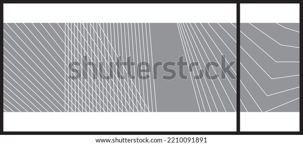 Abstract Design Glass Wall Graphics Glass Stock Vector (Royalty Free ...