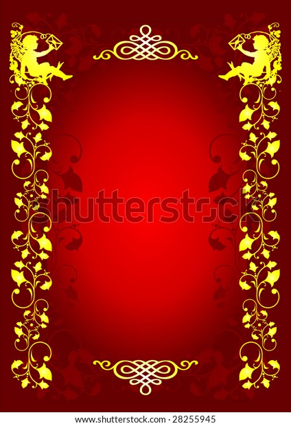 Abstract Design Letter Background Stock Vector (Royalty Free) 28255945 ...