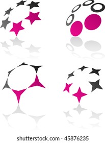Abstract Design Symbols Vector Illustration Stock Vector (Royalty Free ...