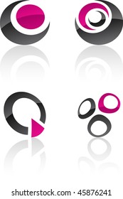 Abstract Design Symbols Vector Illustration Stock Vector (Royalty Free ...