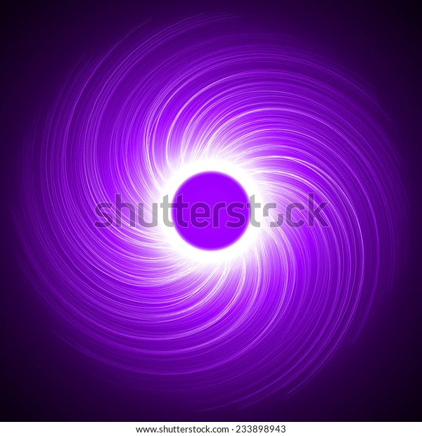 Abstract Design Violet Energy Vortexlong Lines Stock Vector (Royalty ...