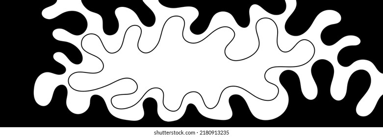 Abstract Designs Shapes Black Elements On Stock Vector (Royalty Free ...