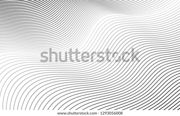 Abstract Diagonal Curve Line Texture Grey Stock Vector (Royalty Free ...