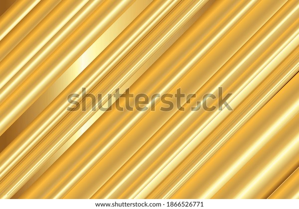 Abstract Diagonal Gold Background Golden Line Stock Vector (Royalty ...