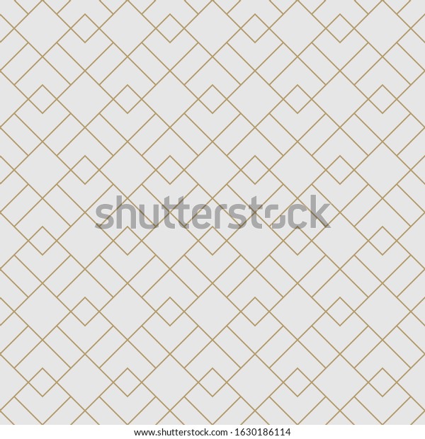 Abstract Diamond Shape Line Geometric Pattern Stock Vector (Royalty ...