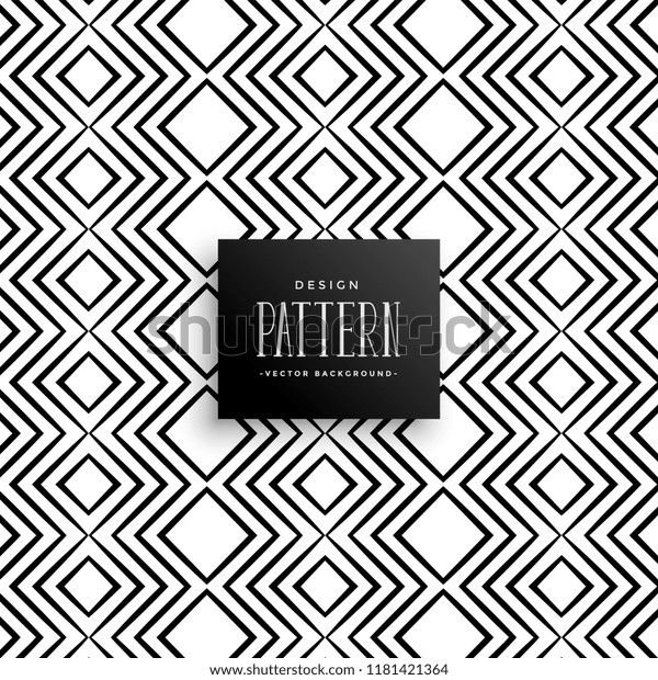 Abstract Diamond Shape Line Pattern Background Stock Vector (Royalty ...