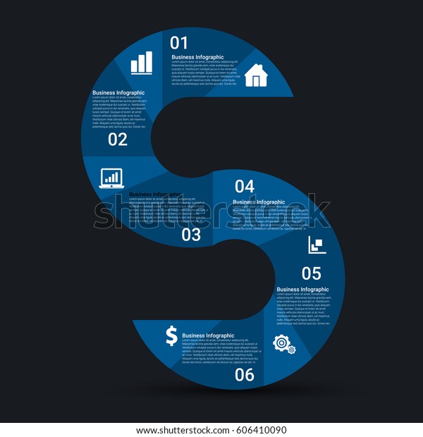 Abstract Digital Business Sphere Infographic Stock Vector (Royalty Free ...