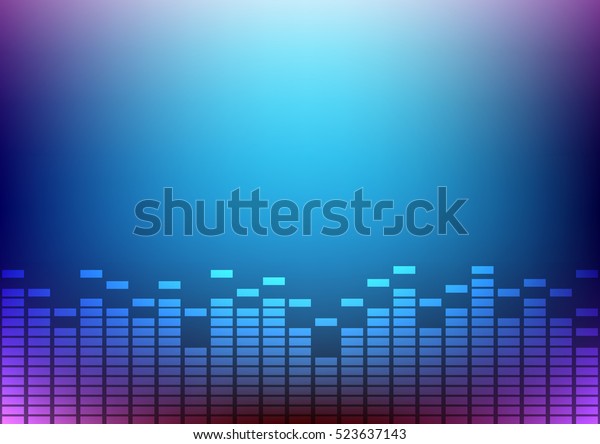 Abstract Digital Music Beats Background That Stock Vector (Royalty Free ...