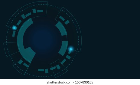 Abstract Digital Technology Cycle Backgroundbusiness Growth Stock ...