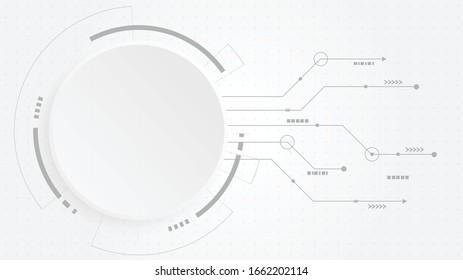 Abstract Digital Technology Cycle Backgroundbusiness Growth Stock ...