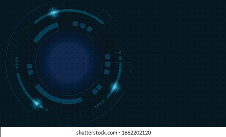 Abstract Digital Technology Cycle Backgroundbusiness Growth Stock ...