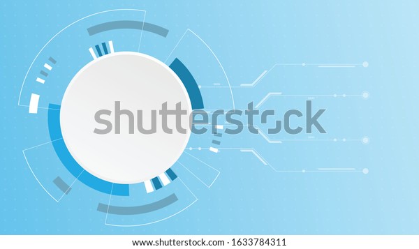 Abstract Digital Technology Cycle Backgroundbusiness Growth Stock ...