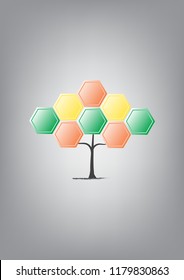 Abstract Digital Tree Logo Designs Conceptdigital Stock Vector (Royalty ...