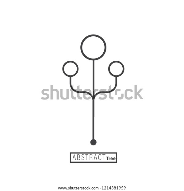 Abstract Digital Tree Logo Designs Conceptdigital Stock Vector (Royalty ...