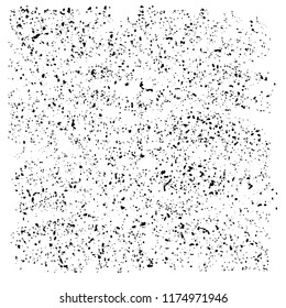 Abstract Dirt Texture Blot Spray Black Stock Vector (Royalty Free ...