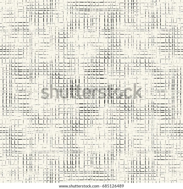 Abstract Distressed Grid Motif Seamless Pattern Stock Vector (Royalty ...