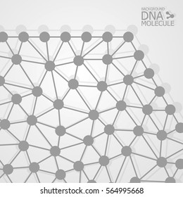 Abstract Dna Background Vector Illustration Beautiful Stock Vector ...