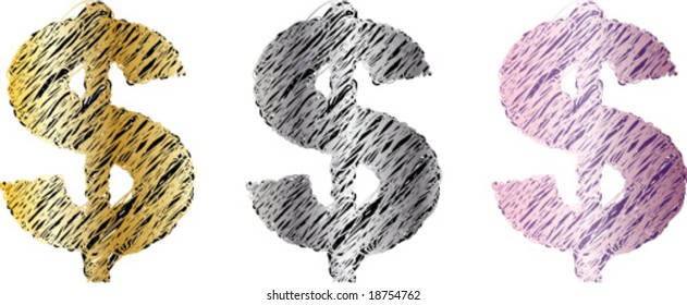 Abstract Dollar Sign Illustration Stock Vector (Royalty Free) 18754762 ...