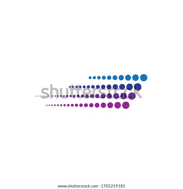 Abstract Dots Logo Vector Business Template Stock Vector (Royalty Free ...