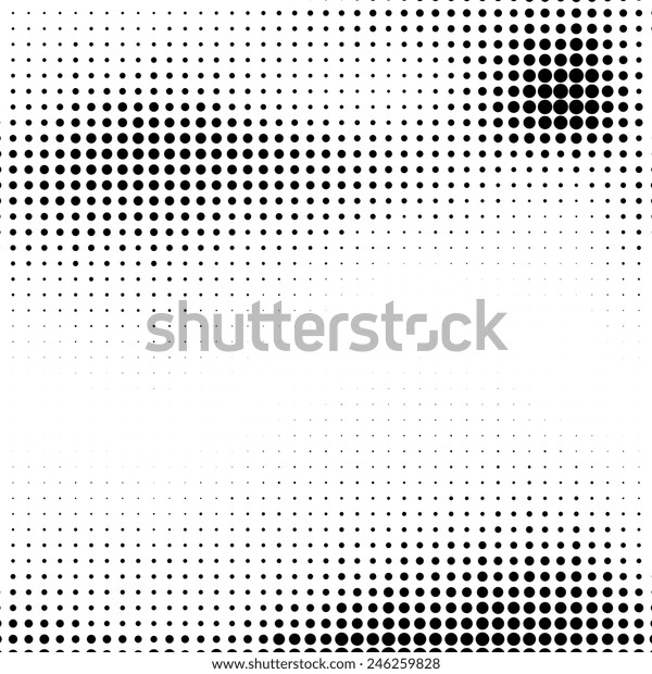 Abstract Dotted Black White Background Stock Vector (Royalty Free ...