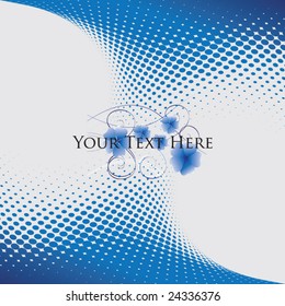 Abstract Dotted Flower Design Stock Vector (Royalty Free) 24336376 ...