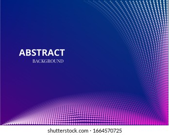 Abstract Dotted Lines Background Vector Illustration Stock Vector ...
