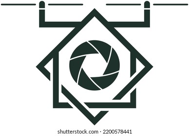 Abstract Drone House Design Stock Vector (Royalty Free) 2200578441 ...