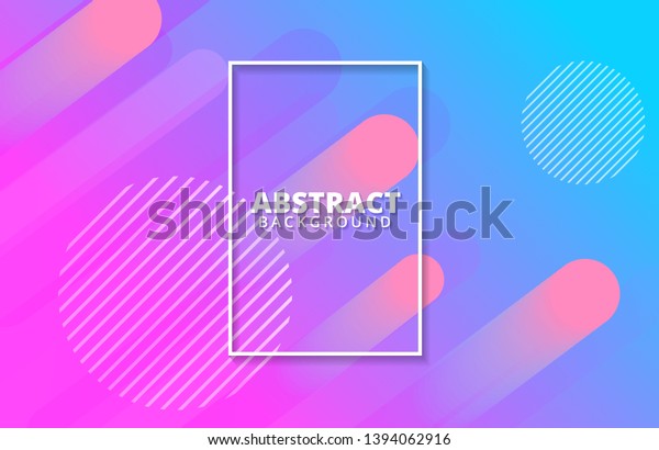 Abstract Dynamic Shapes Background Dynamic Gradient Stock Vector ...