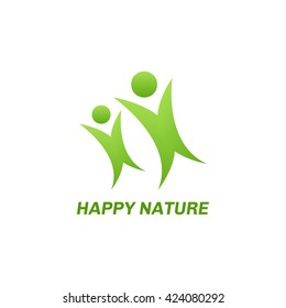 Green Community Logo Template Design Vector Stock Vector (Royalty Free ...