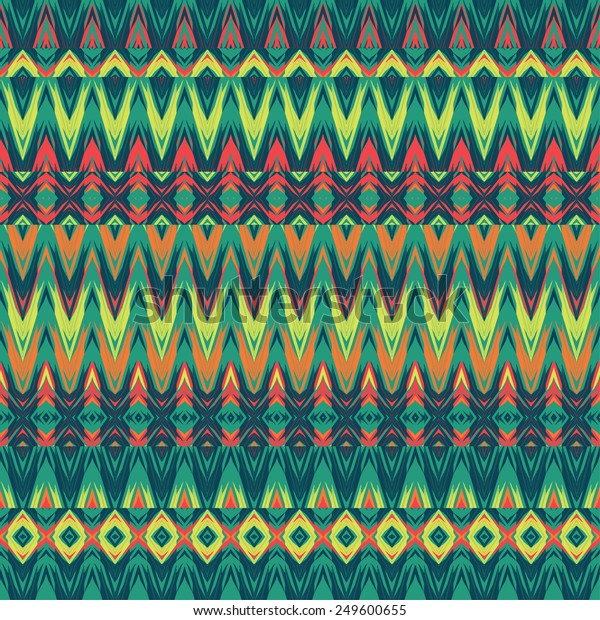 Abstract Ethnic Seamless Fabric Pattern Stock Vector (Royalty Free ... Abstract Ethnic Seamless Fabric Pattern Stock Vector (Royalty Free ...