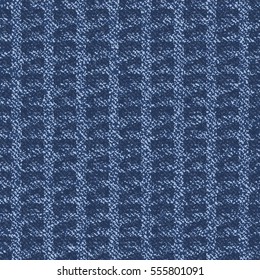 Abstract Faded Denim Texture Vector Background Stock Vector (Royalty ...
