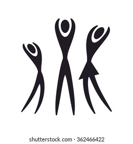 Abstract Familyvector Illustration Stock Vector (Royalty Free ...