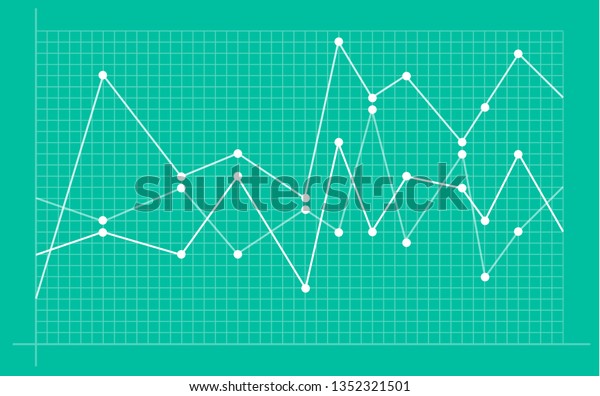 Abstract Financial Chart Uptrend Line Graph Stock Vector (Royalty Free ...