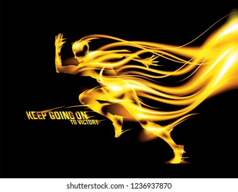 278 Fast Runner In Flames Images, Stock Photos & Vectors | Shutterstock