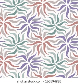 Abstract Floral Seamless Texture Stock Vector (Royalty Free) 163594928 ...