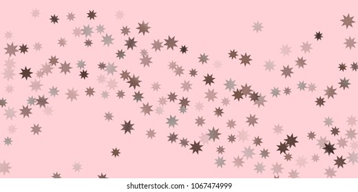 Abstract Fly Confetti Star Falling Star Stock Vector (Royalty Free ...