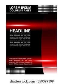 Abstract Flyer Background Clipart Stock Vector (Royalty Free) 359399399 ...