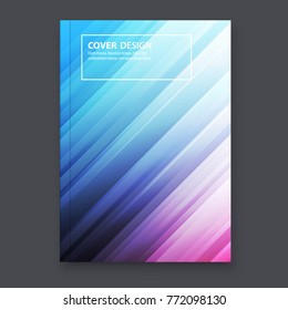 Abstract Flyer Design Background Brochure Template Stock Vector ...