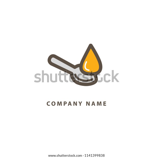 Abstract Food Logo Icon Vector Design Stock Vector (Royalty Free ...