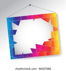 Abstract Frame Vector Illustration Clipart Stock Vector (Royalty Free ...