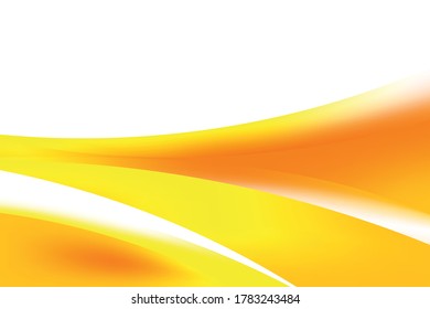 Abstract Fresh Yellow White Background Design Stock Vector (Royalty ...